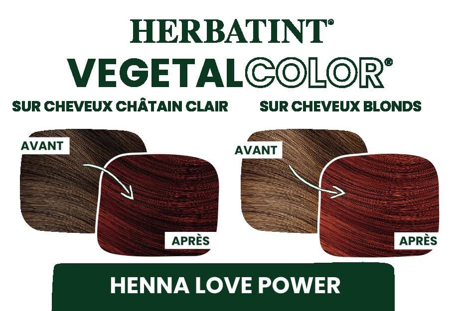 Herbatint Vegetal Color - 100% Natural & Organic Hair Dye | Pure Henna ...