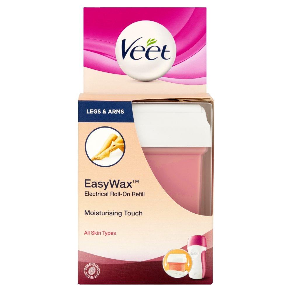 Veet Easy Wax Electrical Roll-On Refill - 50ml for Legs & Arms - Smooth ...