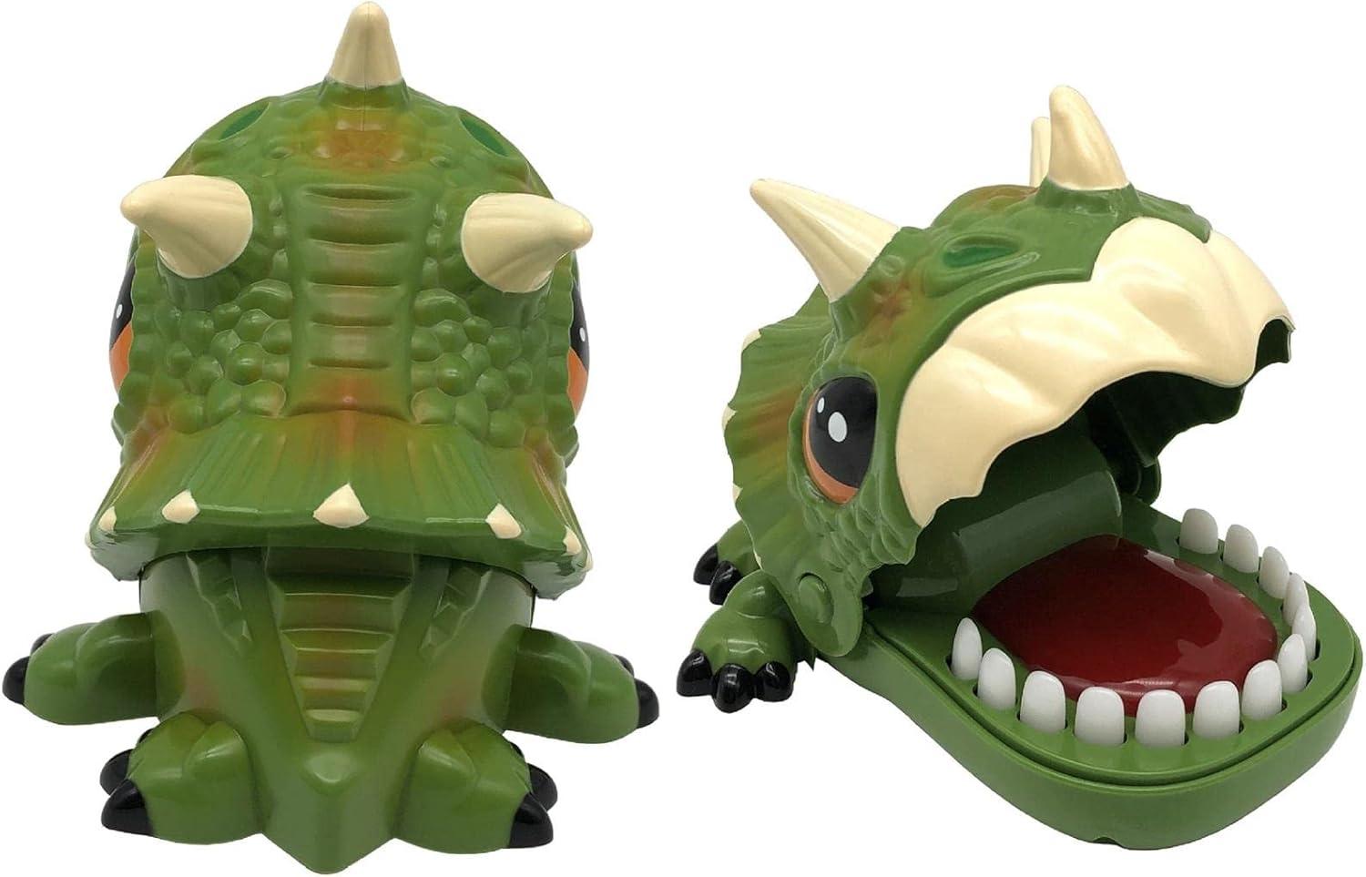 EAYOLY Funny Dinosaur Teeth Game | Triceratops Teeth Toy for Kids ...