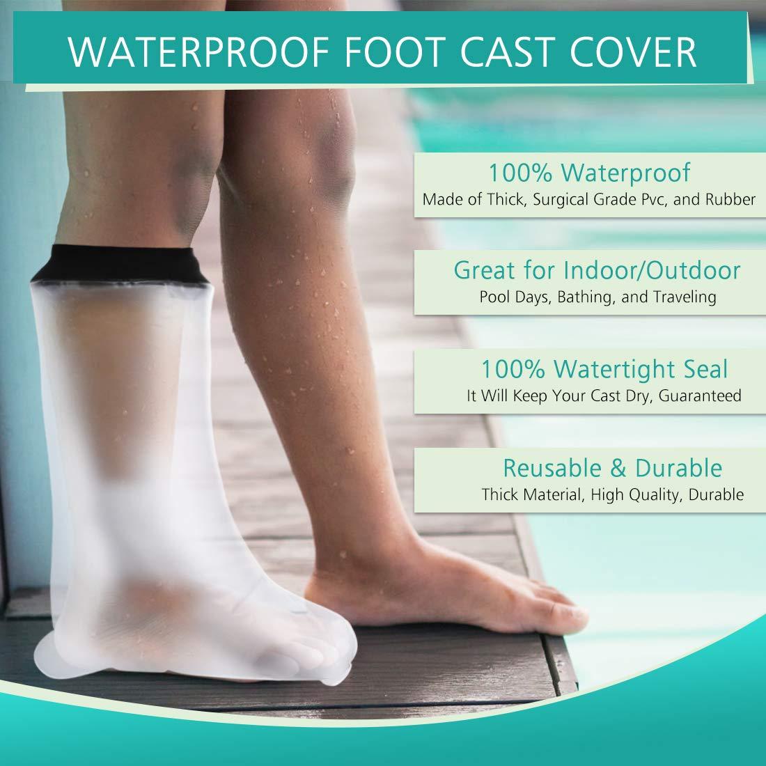 Waterproof Plaster Leg Protector for Kids | Shower & Bath Protection ...