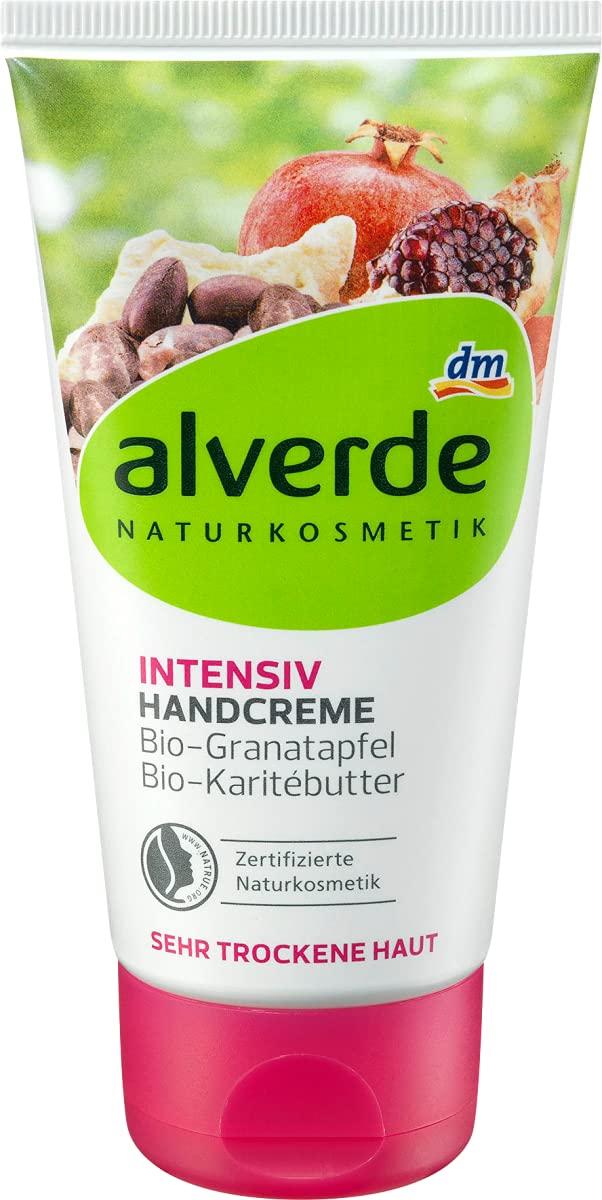 alverde NATURKOSMETIK Hand Cream Intensive Pomegranate & Shea Butter 75ml | Nourishing Natural ...