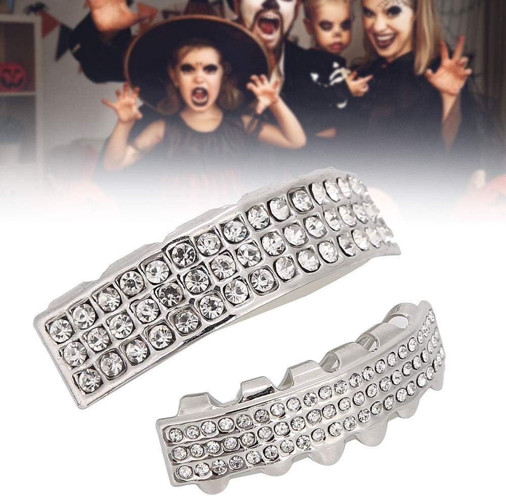 Silver Grillz Dental Grills, Teeth Set Dental Grills, Teeth Decoration ...