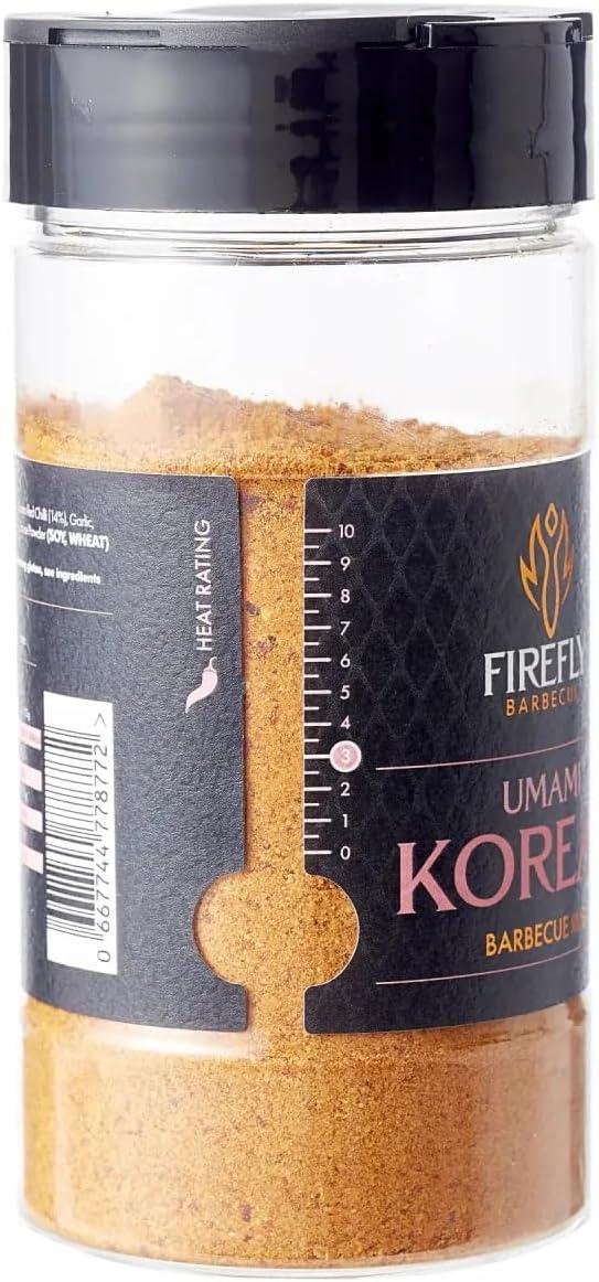Firefly BBQ Korean Umami Rub - Authentic Korean Flavors for Your ...
