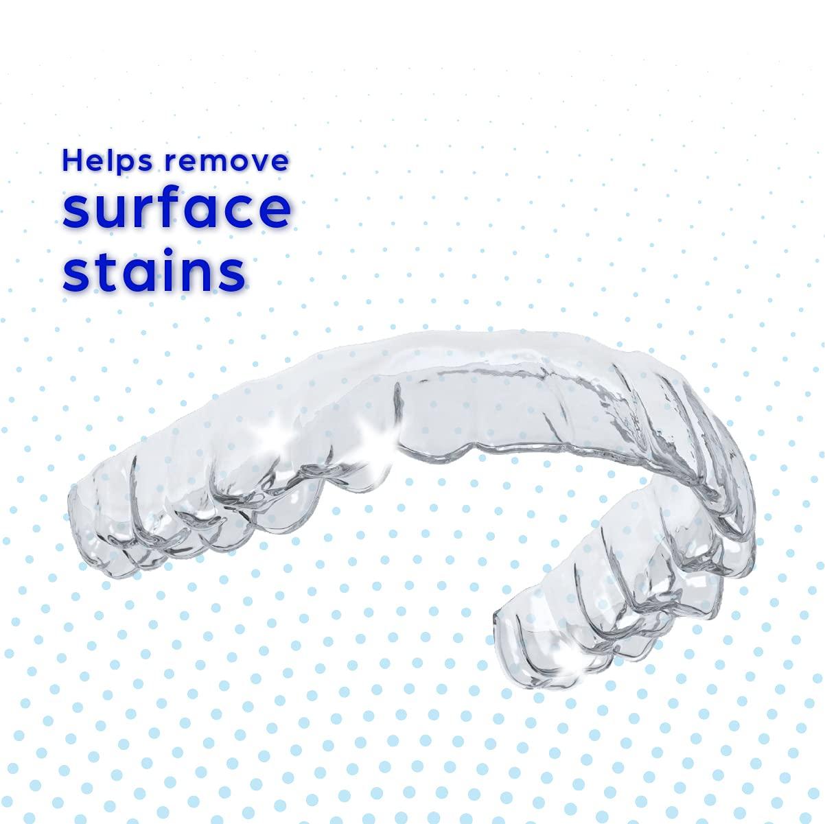 Crest Aligner Care Rapid Cleaning Tablets & Wipes Set - 60 Tablets & 30 ...