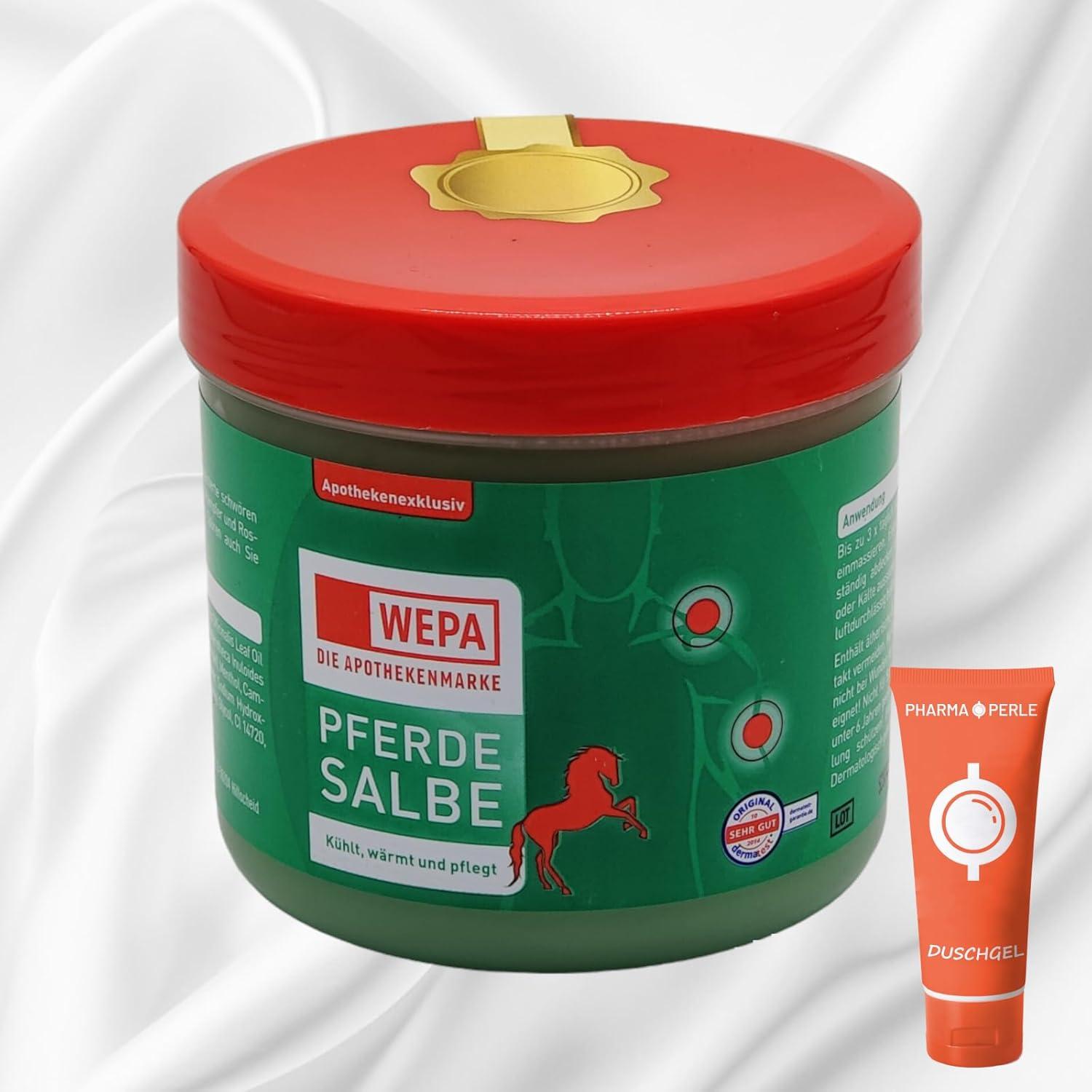 Pharma Pearl Wepa Horse Ointment 500ml | Cooling Warming & Skin Care ...