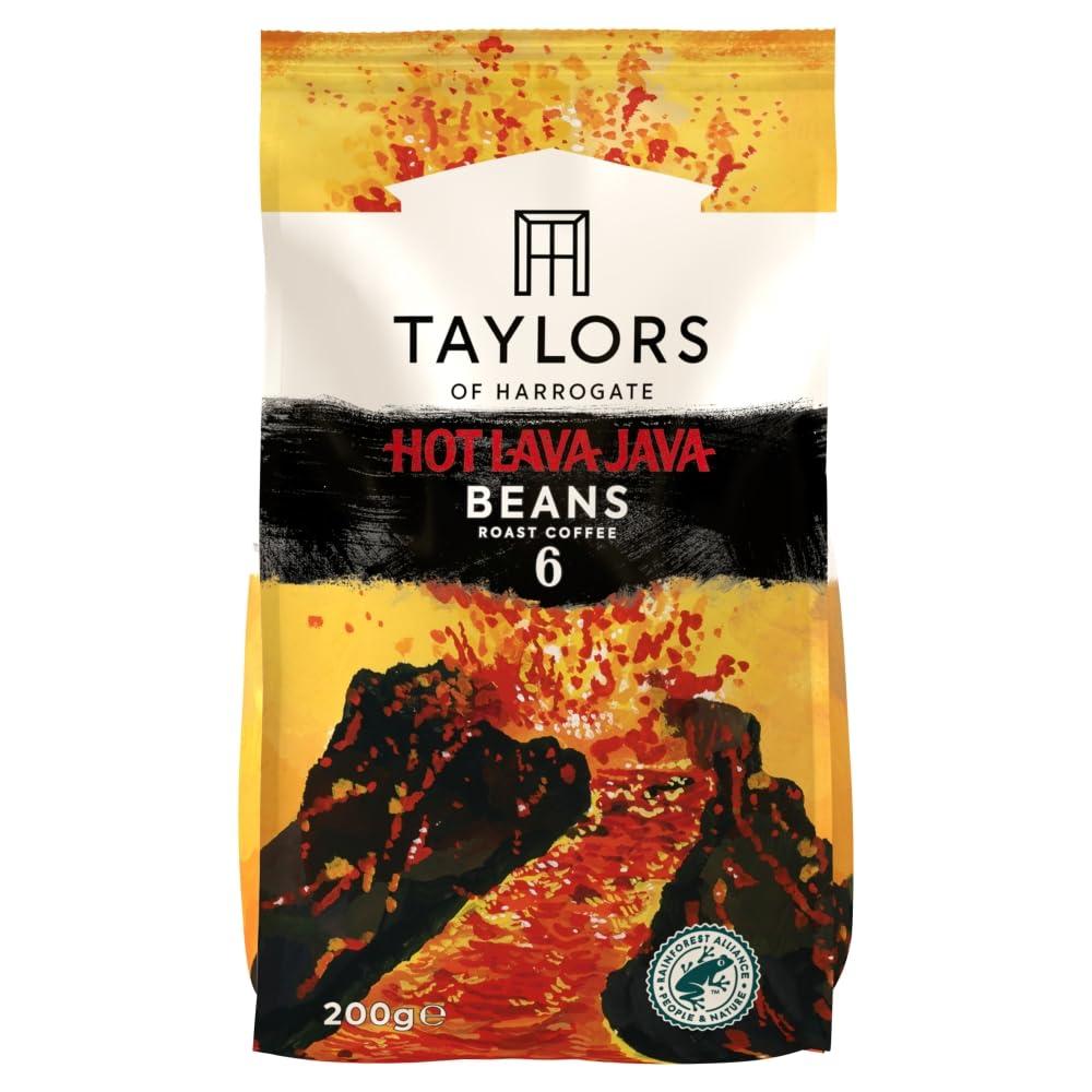 Taylors of Harrogate Hot Lava Java Beans Roast Coffee 200g | Buy Now ...