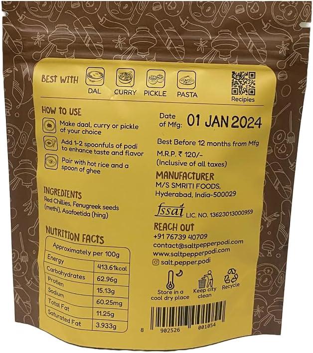 Salt Pepper Podi Preparation Combo | MM Magic+Rich Rasam+Soulful Sambar ...
