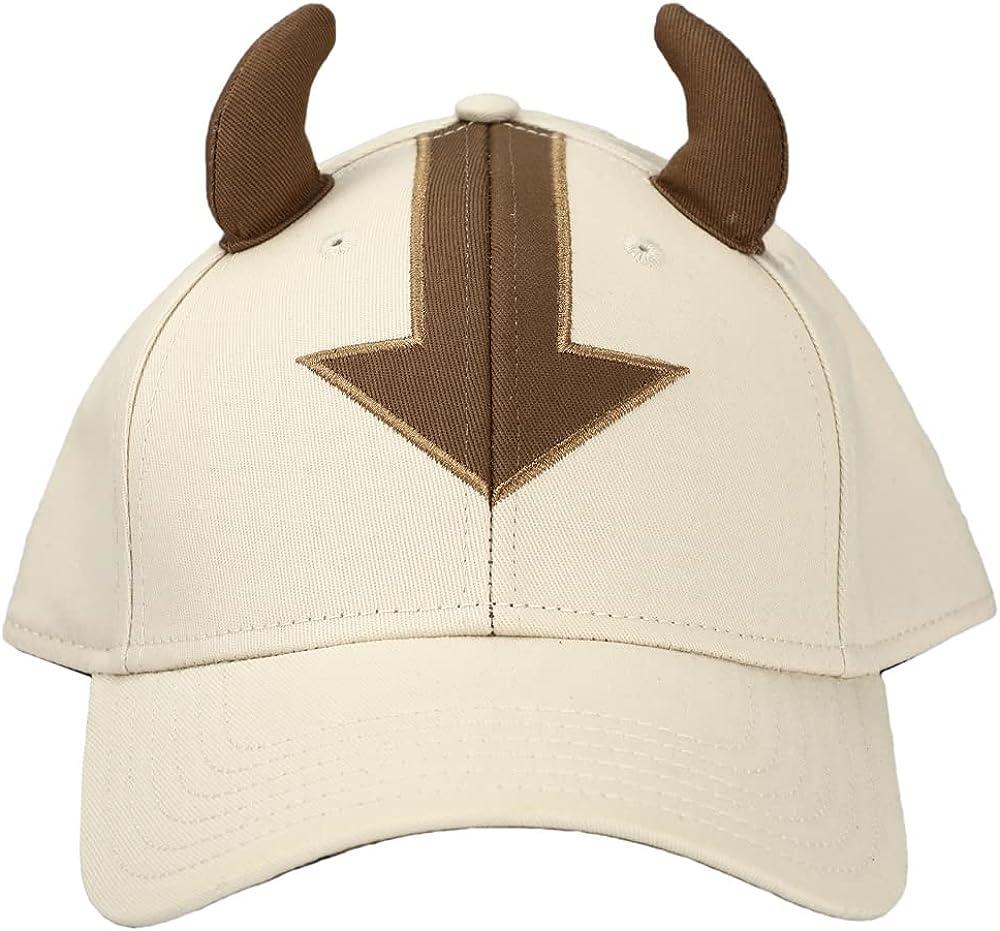 Avatar The Last Airbender Appa Character 3D Big Face Snapback Hat ...