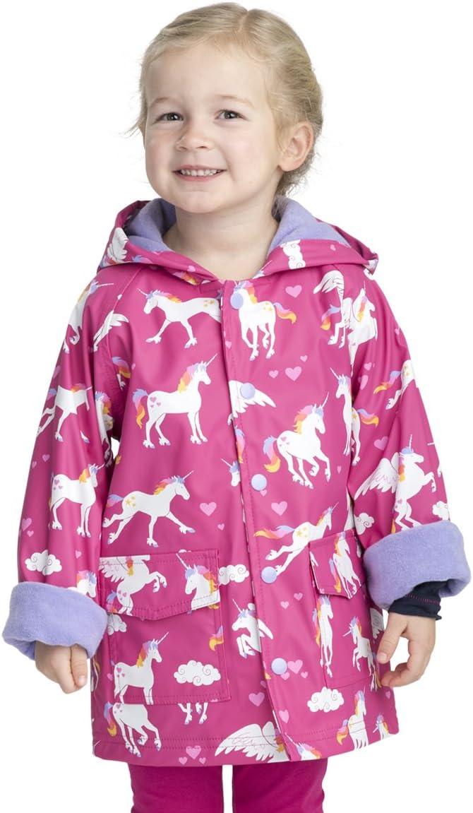 Hatley Girls' Rainbow Unicorns Raincoat - Size 6 Years | Buy Now with ...