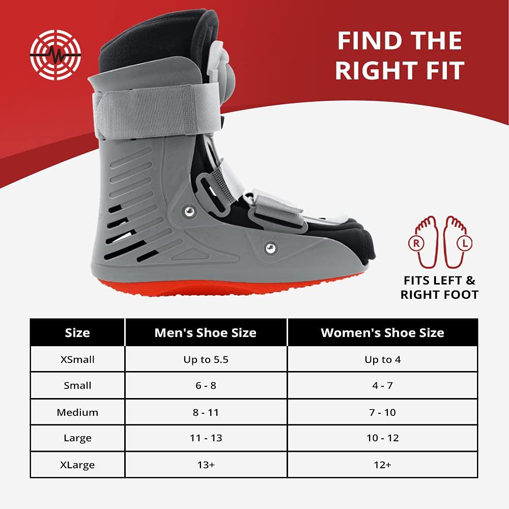 ManaMed Royal Boot Air Short CAM Boot - Med | Orthopedic Walking Boot ...