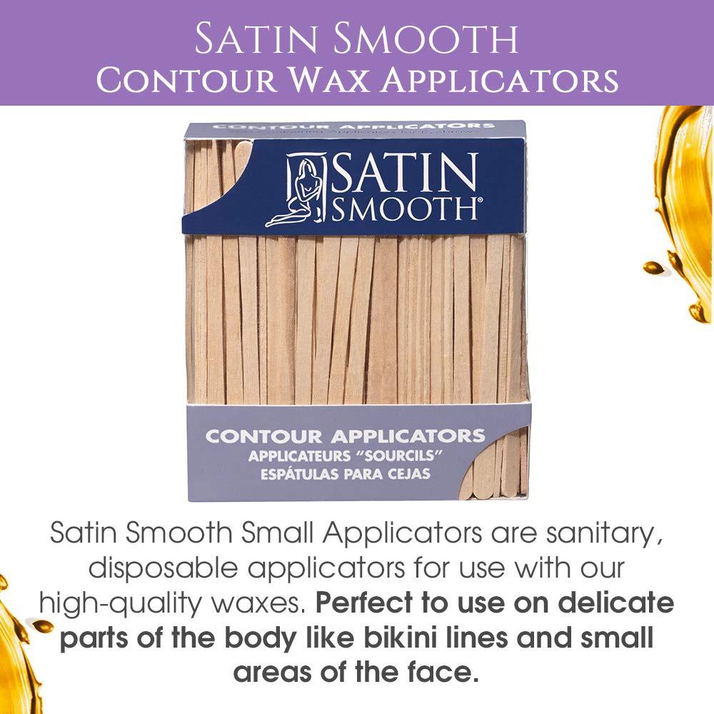 Satin Smooth Contour Applicators - 400 Count (2 Packs of 200 ...