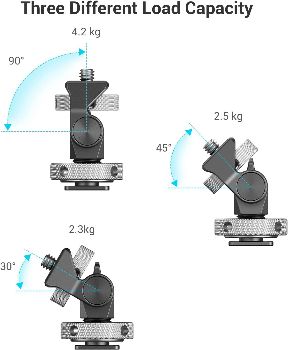 SMALLRIG Field Monitor Mount with Cold Shoe Mount - 2905 | Swivel, Tilt ...