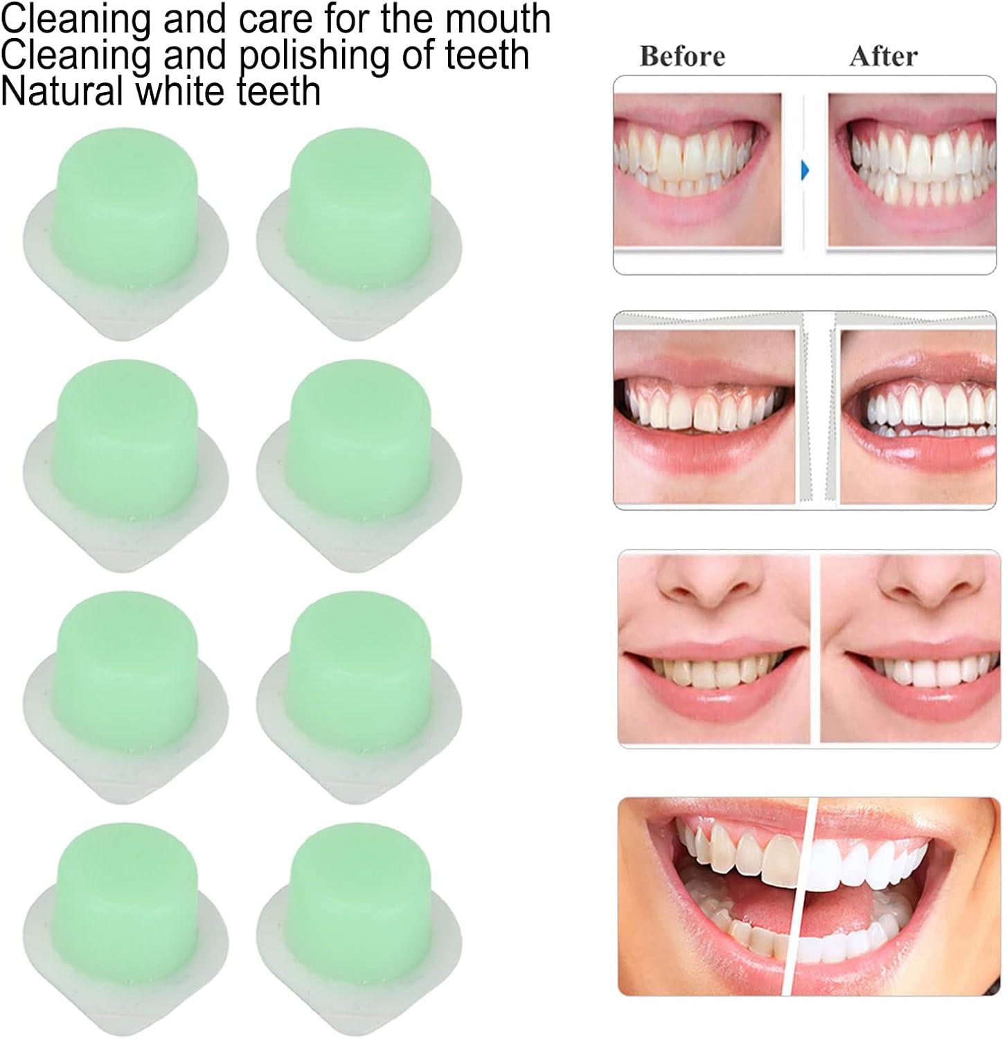 20 Pieces Natural Teeth Polishing Cream | Whitening & Tartar Protection ...