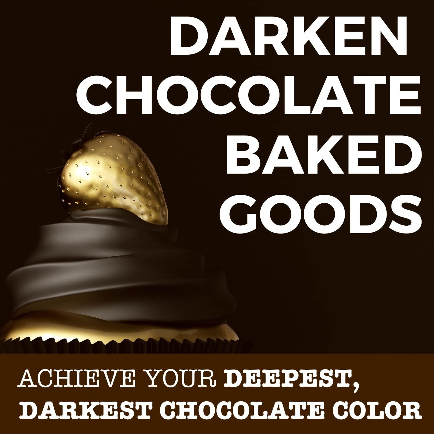 Black Cocoa Powder (1 lb) - Rich Chocolate Flavor Enhancer for Baking ...