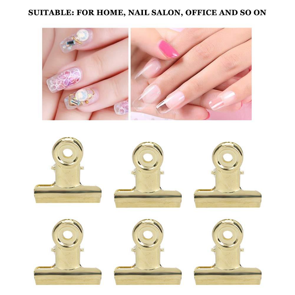 12-Piece Nail Clip Set - Curved C Fingernail Extension Clips for ...