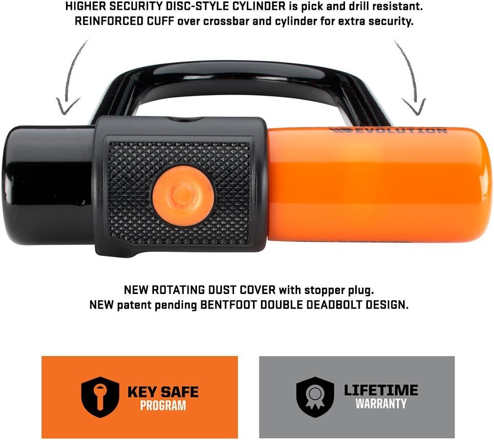 Kryptonite Evolution LITE Mini-6 11mm U-Lock Bicycle Lock - Black | High Security Bike Lock ...