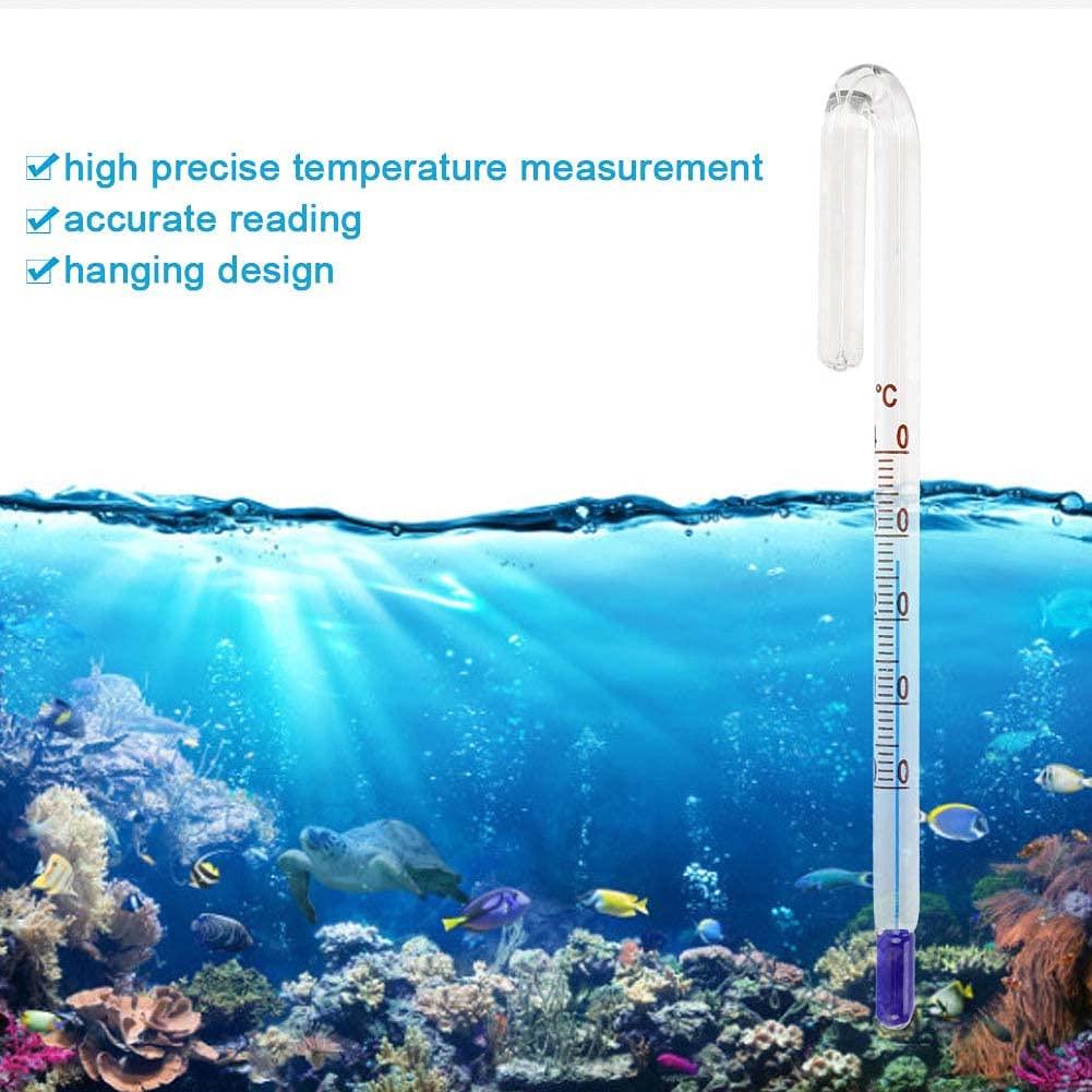 Hang On Thermometer for Aquariums - U Shape Hanging Glass Fish Water ...