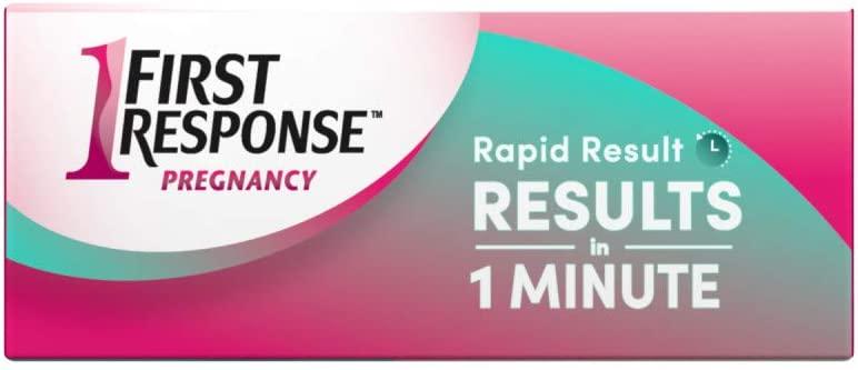 First Response Rapid Result Pregnancy Test 2 Pack - Fast & Accurate ...