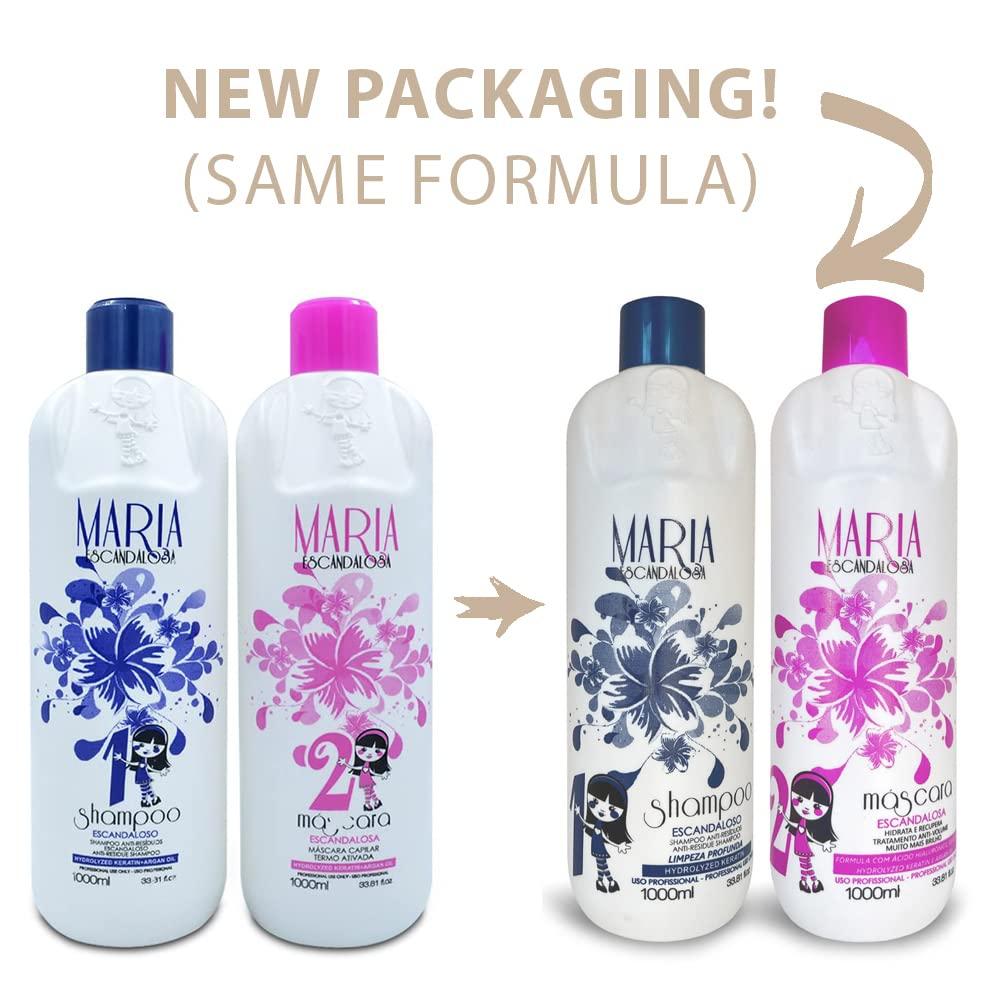 Maria Escandalosa Progressive Smoothing Kit - Hydrolized Keratin ...