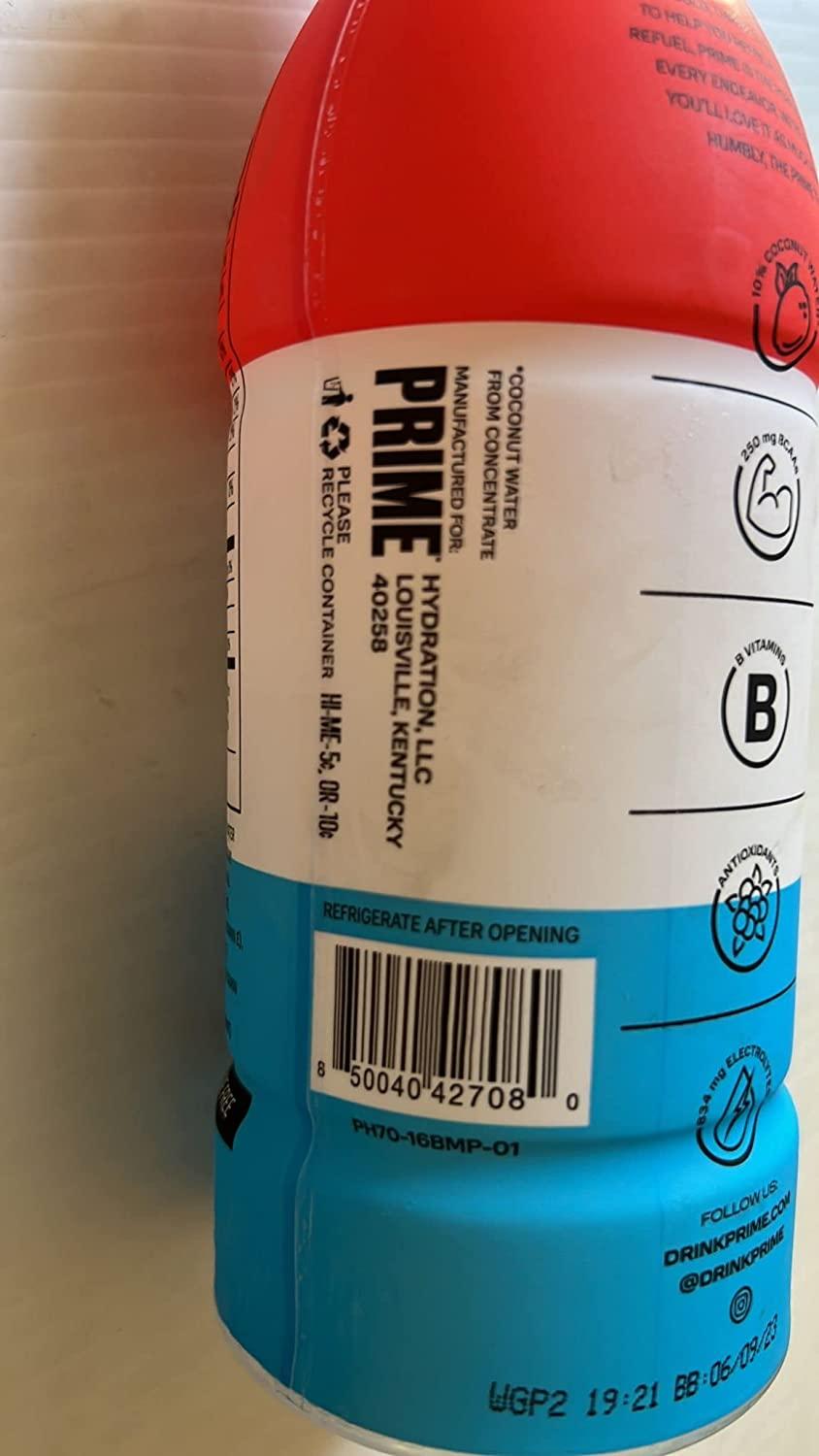 Prime Hydration Ice Pop Flavor Drink (Pack of 12) | Buy Now with ...