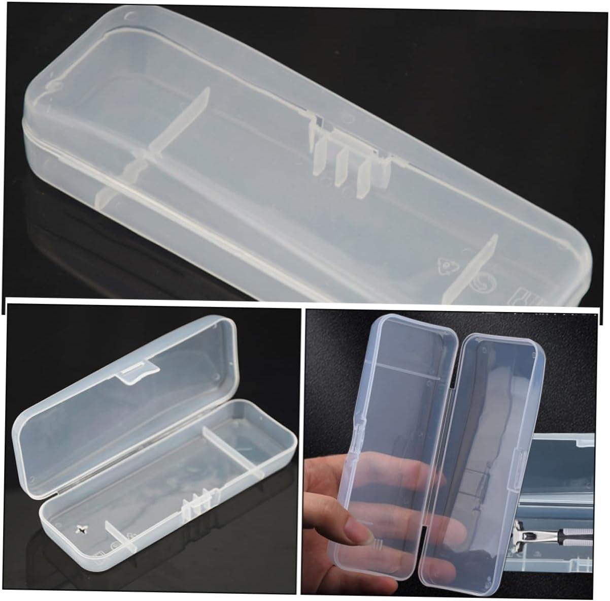 Healeeved 10-Piece Razor Storage Box | Travel Safety Razor Case ...