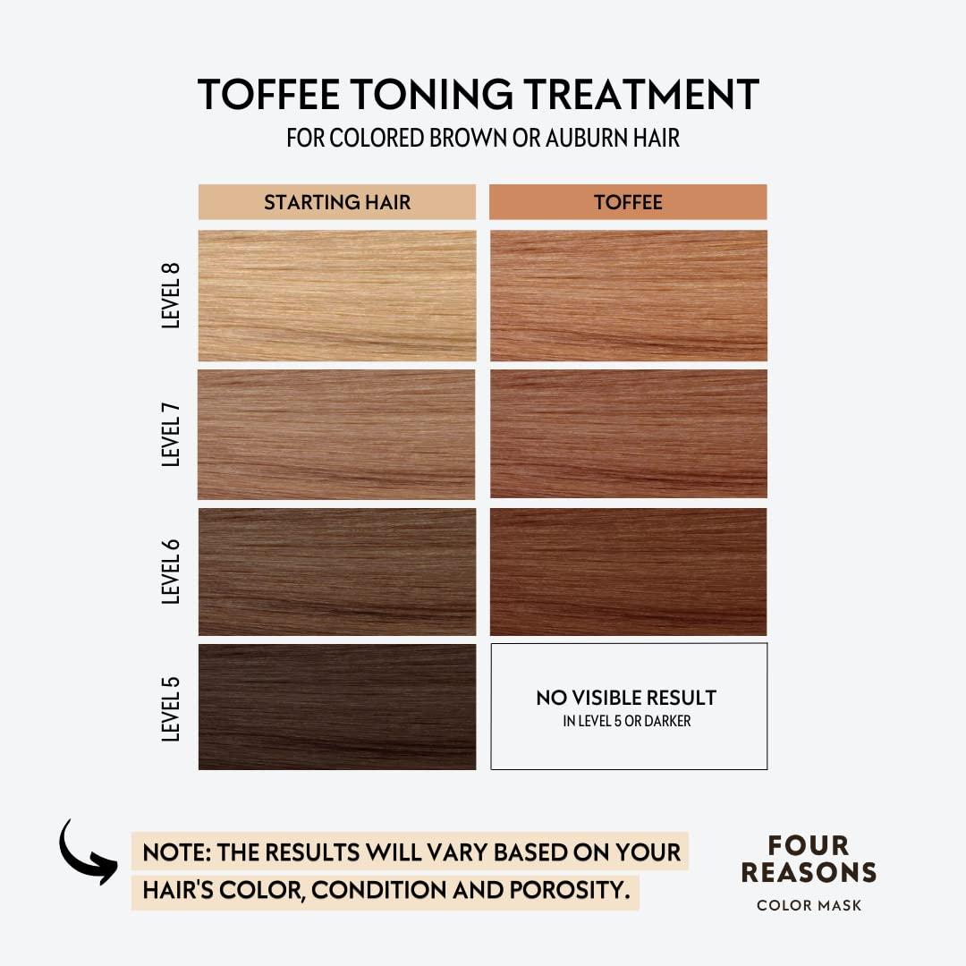 FOUR REASONS Color Mask Toffee Reconstructive Treatment & Toning ...