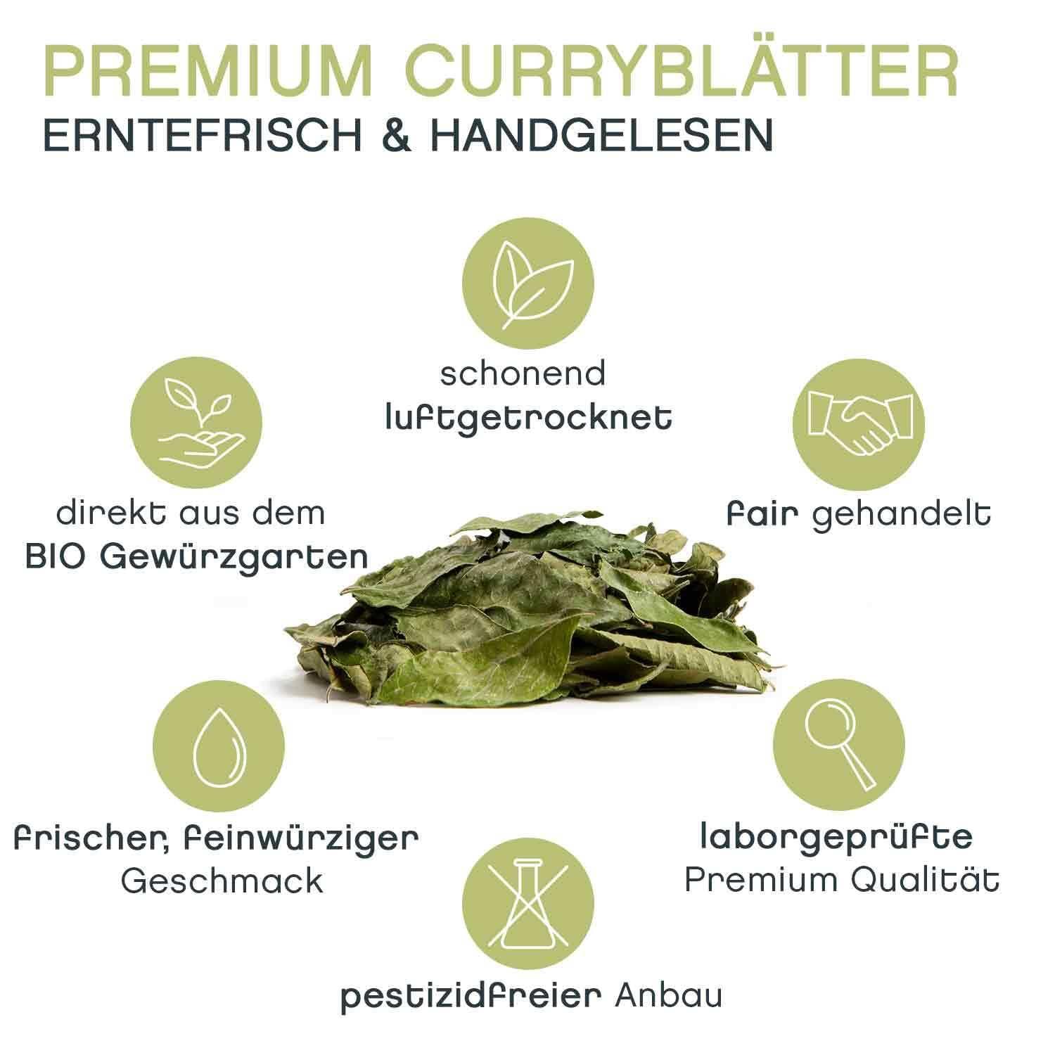 Buy Premium Organic Curry Leaves - Hand-Picked Freshly Dried Wild ...