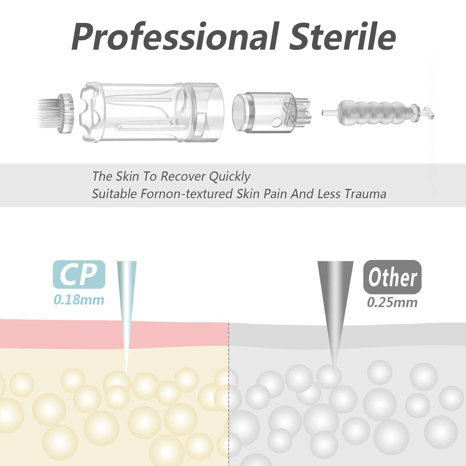 Buy 10-Pack 42-Pin Microneedling Needle Cartridges for Dermapen A10 ...