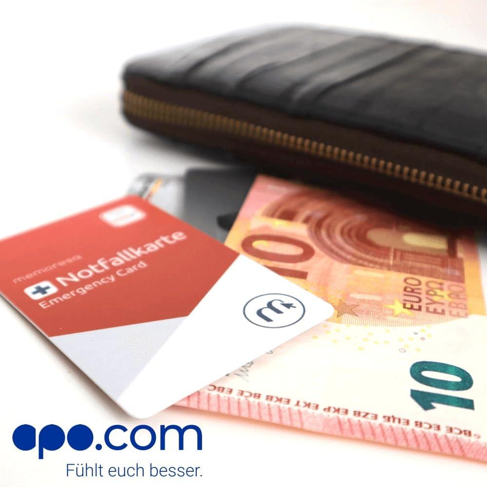 2 in 1 Emergency Card & Digital Pass | Health Data & Contacts ...