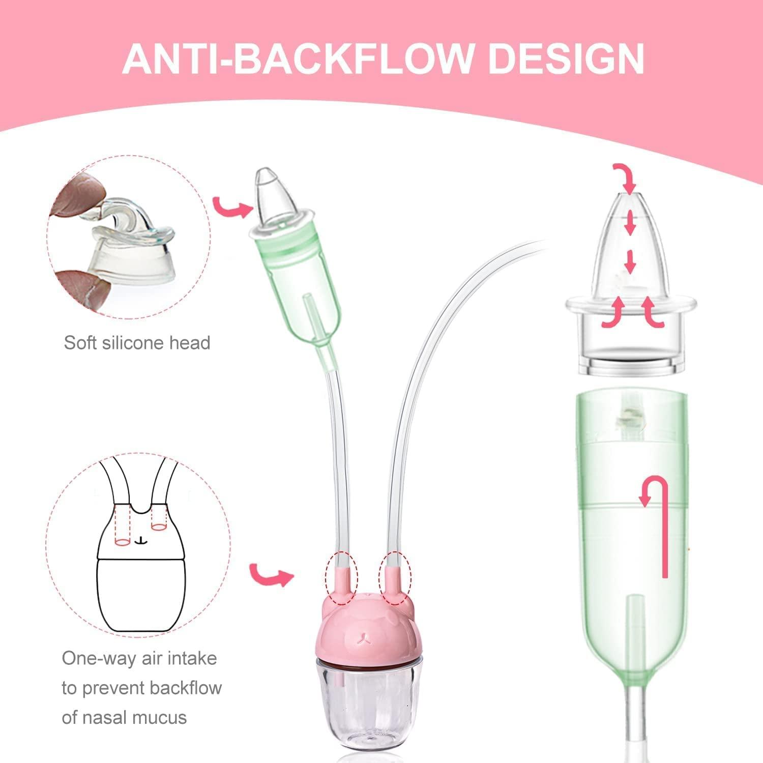 Electric Nasal Aspirator for Babies | Adjustable Nose Sucker with 2 ...