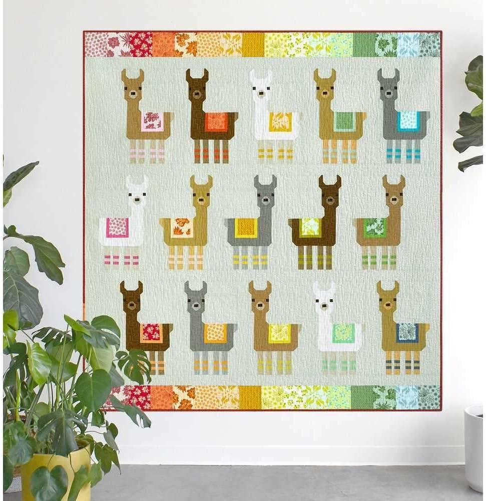Elizabeth Hartman Little Llamas Pattern - Adorable Quilt Design | Buy ...