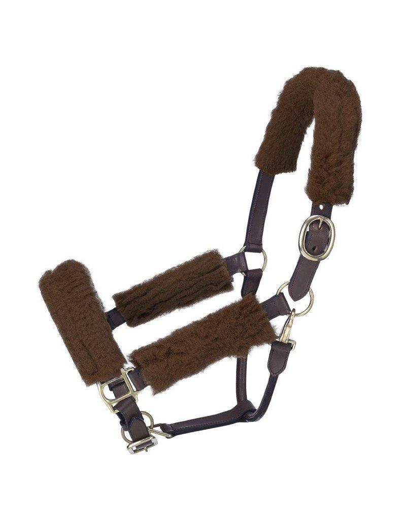Tough 1 Halter Fleece Set - Brown | Premium Horse Tack Accessory | Buy ...