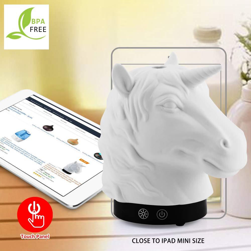Unicorn Essential Oil Diffuser 160ml - Whisper-Quiet Ultrasonic Cool ...