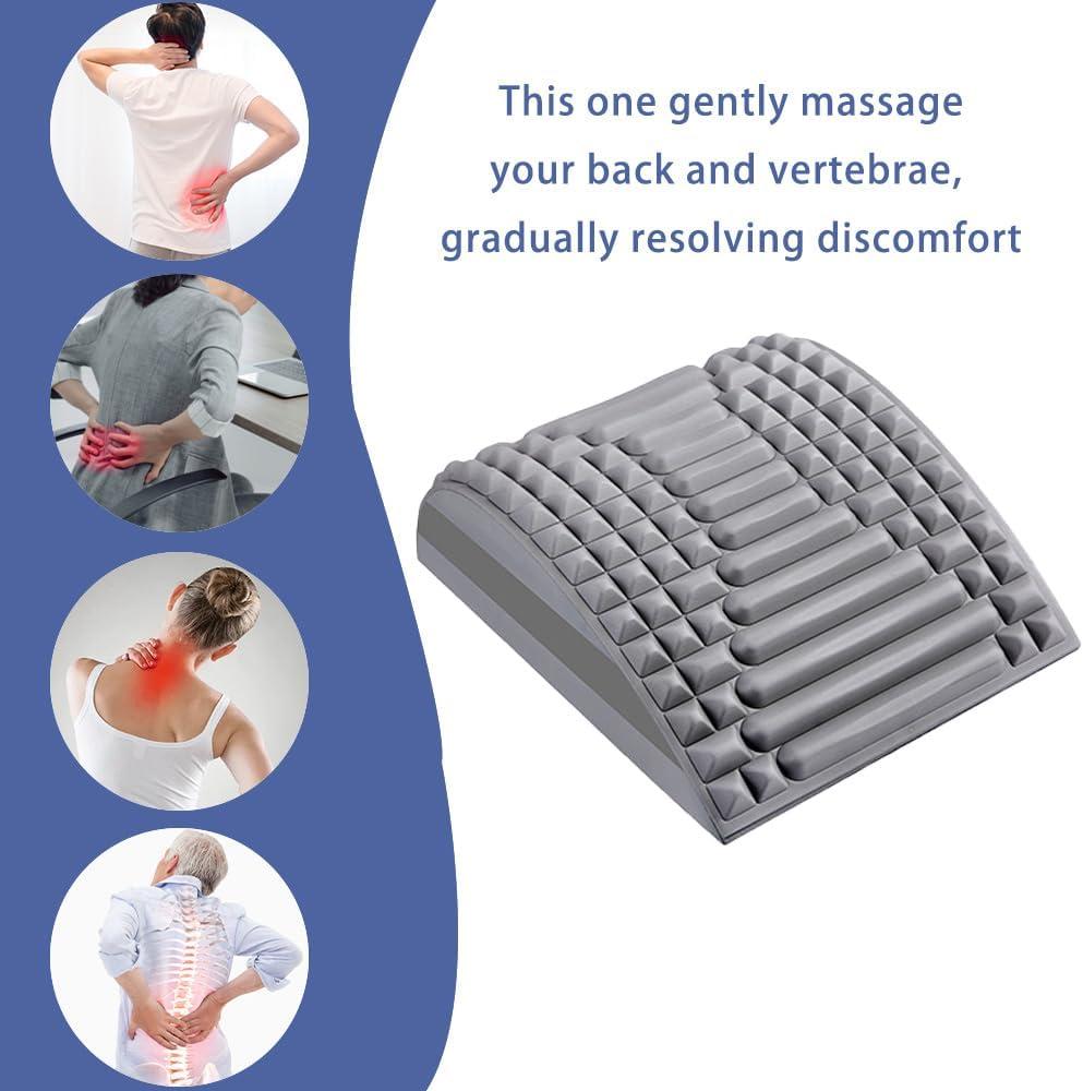 Buy Homefantasy 2-in-1 Chiropractic Pillow | Lumbar & Neck Support for ...
