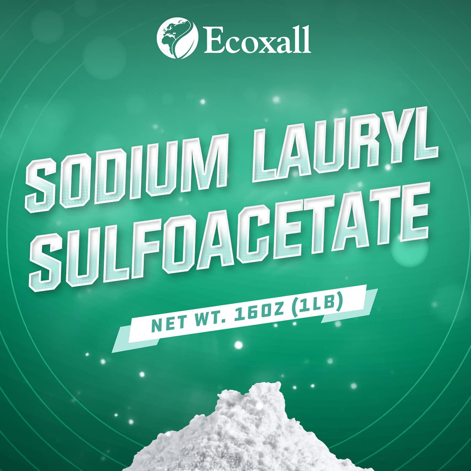 Pure Sodium Laury Sulfoacetate SLSA - 2lb - Bath Bomb Additive, Gentle ...