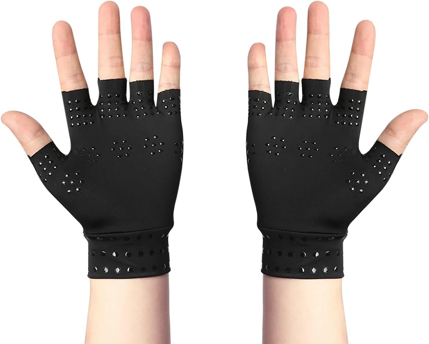 Magnetic Compression Gloves for Hand Pain Relief | Antiedema Health ...