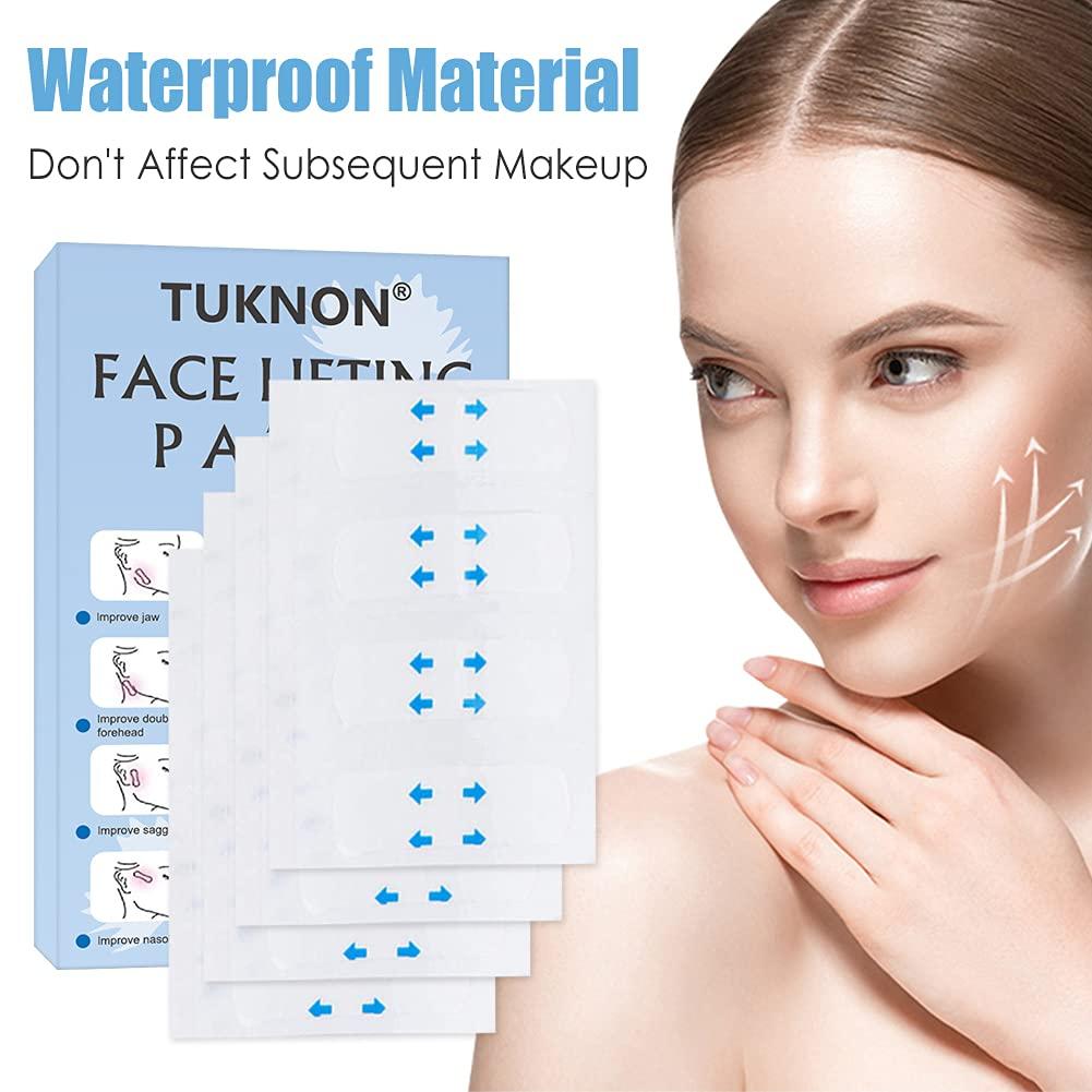 Face Lift Tape - Instant Lift Stickers for Neck & Face, 40 PCS ...