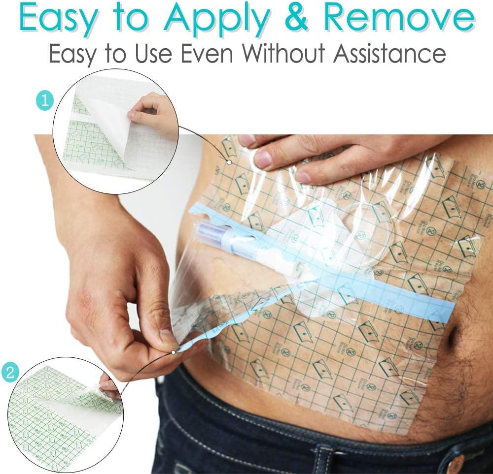 Waterproof Shower Cover Shields for Dialysis Port Picc Line Chest ...