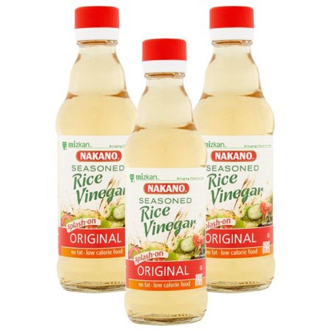Mizkan Nakano Original Seasoned Rice Vinegar 12 fl oz (3 Pack ...