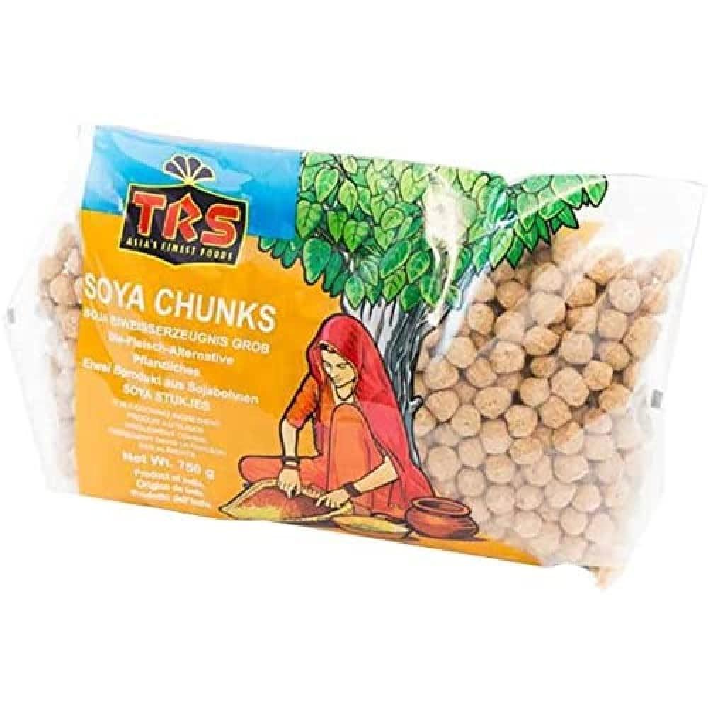 TRS Soya Chunks - High Protein Vegetarian & Gluten-Free Meat Substitute ...