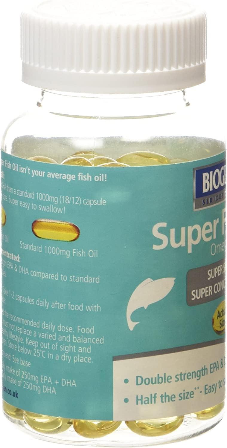 Bioglan Super Fish Oil 100 Capsules - Premium Omega-3 Supplement | Buy ...
