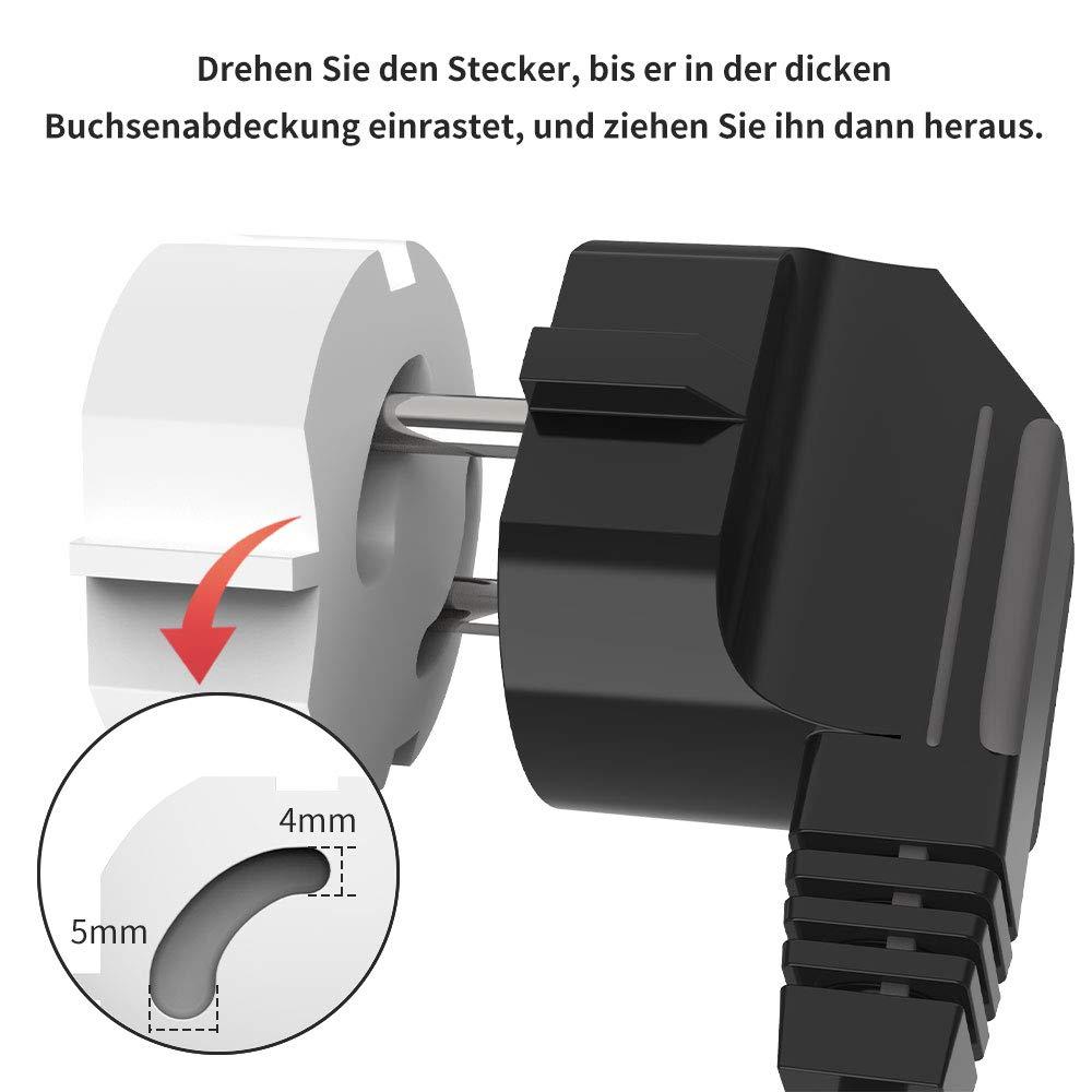 Child Safety Socket Locks - 20 Pack Baby Proofing Socket Protection ...