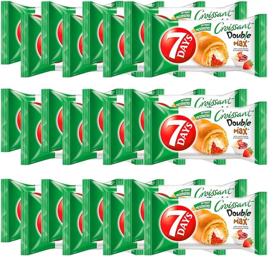 7 Days Double Max Croissant Strawberry & Vanilla | Croissant ...