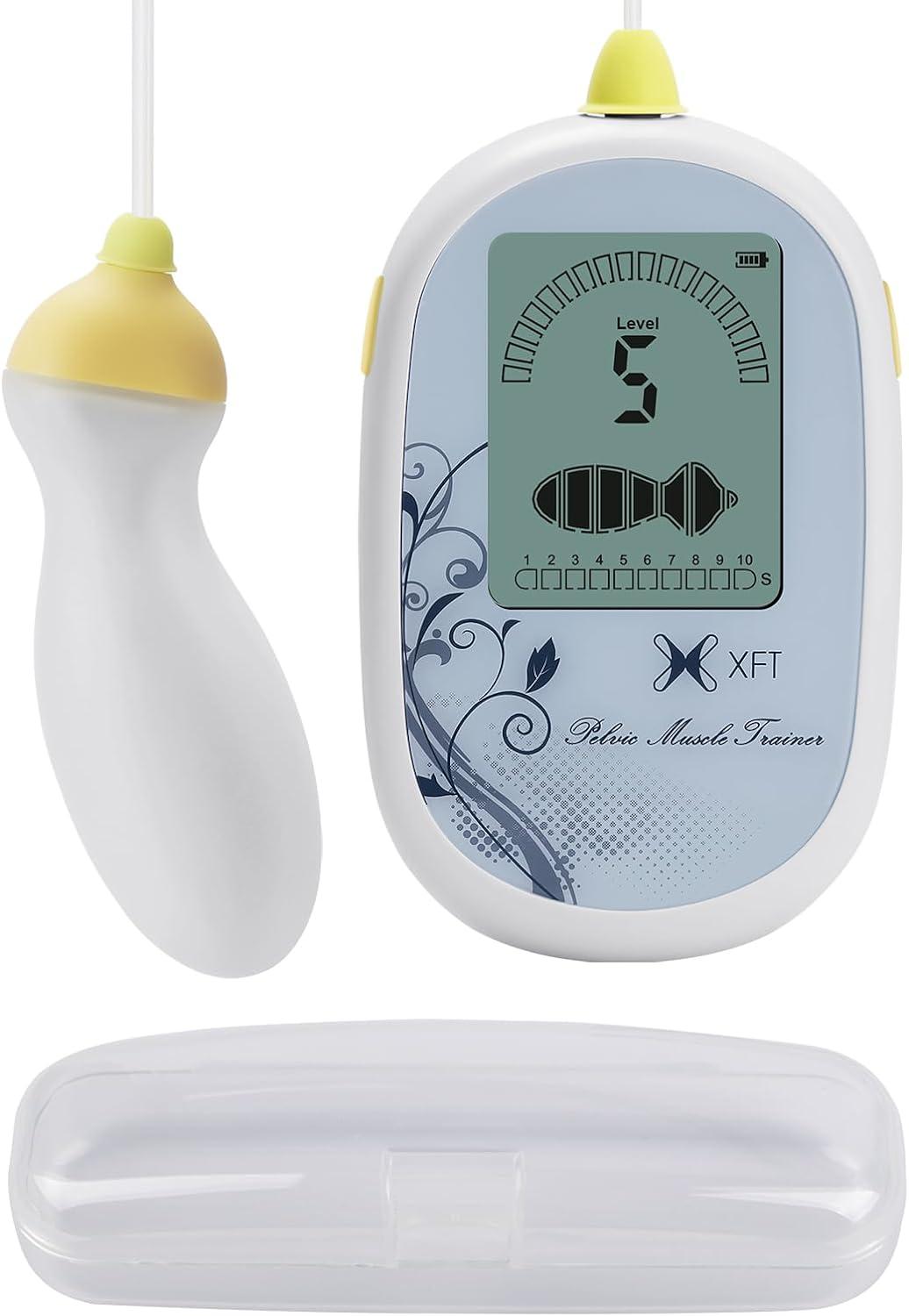 XFT Pelvic Floor Exerciser: Kegel Biofeedback Device for Stronger ...