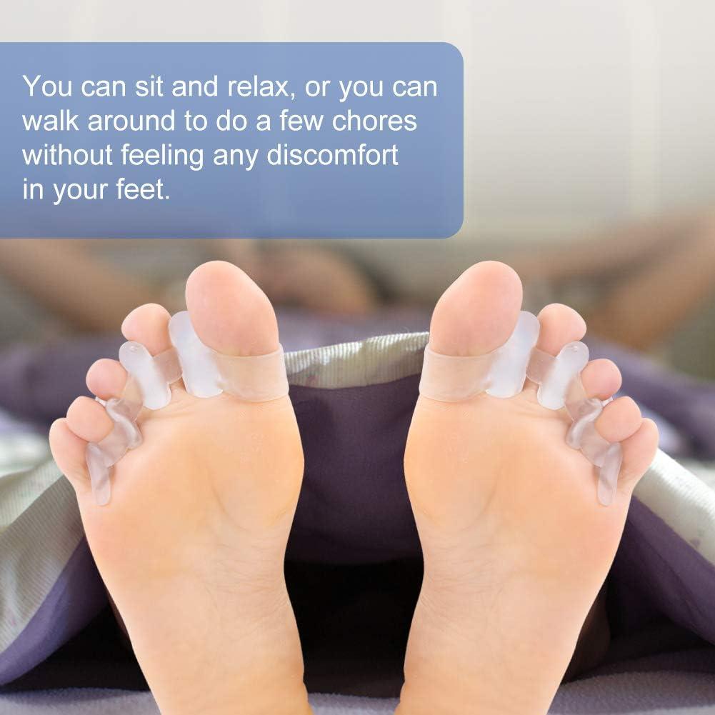 Gel Toe Separator & Stretcher for Yoga, Walking, Dancing - Bunion ...