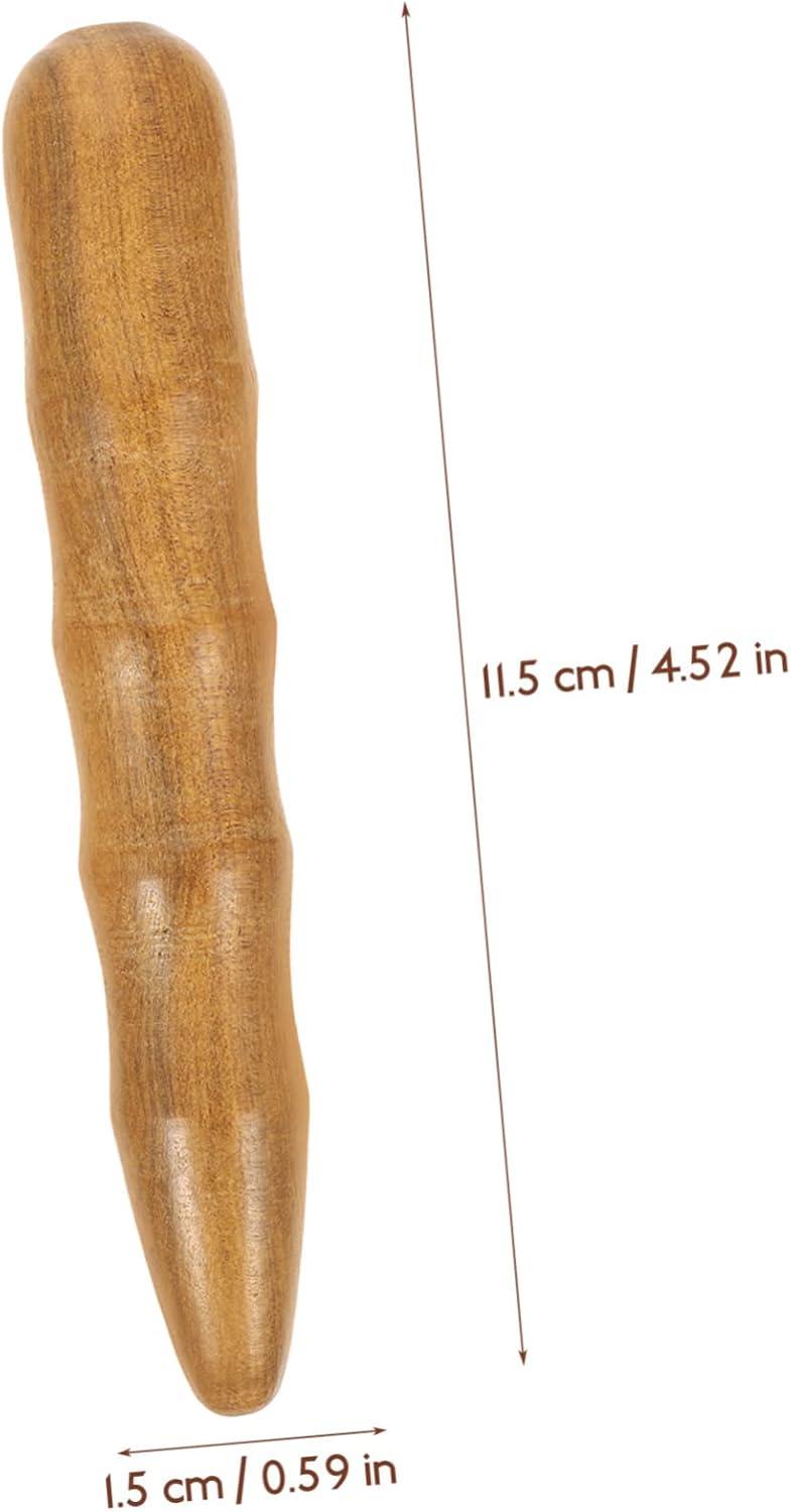 Acupressure Stick - Wood Thai Reflex Tool | Mini Multi-Purpose Trigger ...
