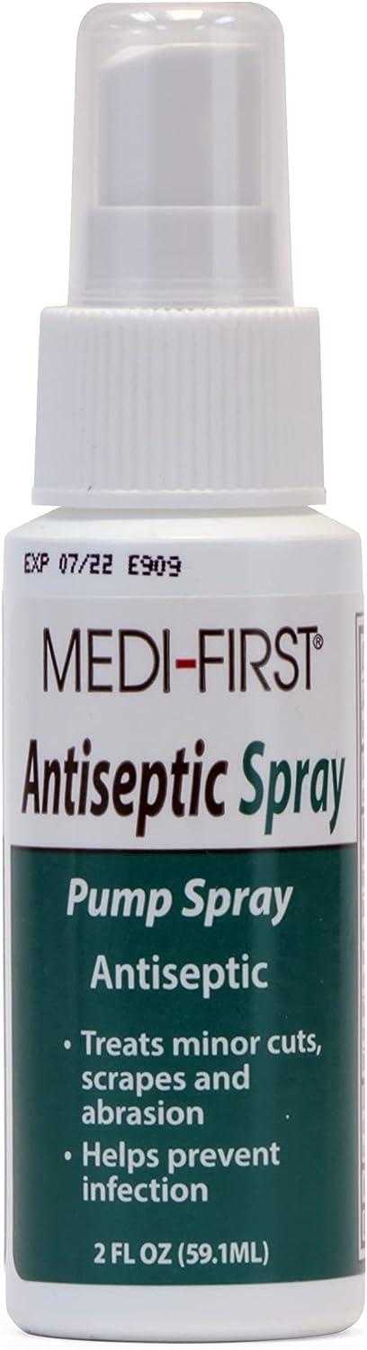 Medi-First 24402 Antiseptic Spray Pump - 2 Ounce | Fast-Acting First ...