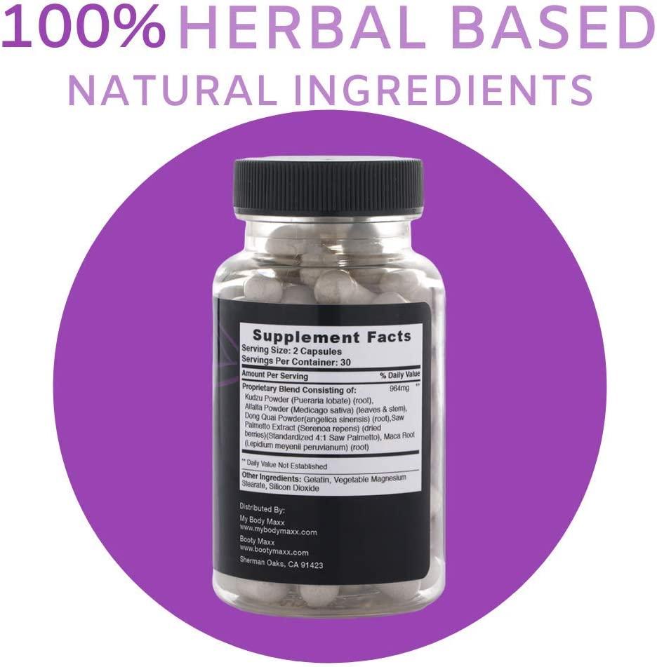 Breast Maxx Natural Breast Enhancement Pills for Men and Women - 60 ...