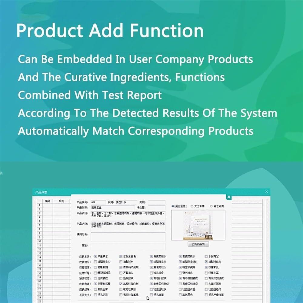 Premium Face Skin Analyzer | Smart Diagnosis System | 5MP Lens & Touch ...