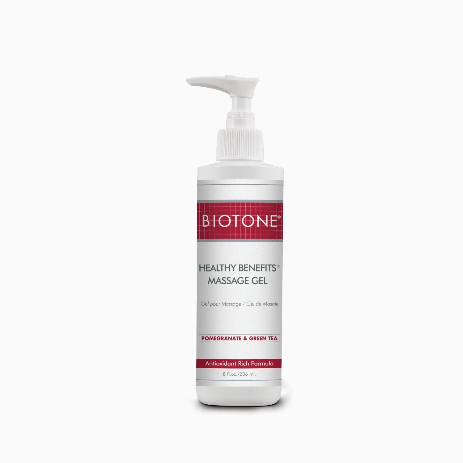 Biotone Healthy Benefits Massage Therapy Gel 8oz - Soothing Relief for ...
